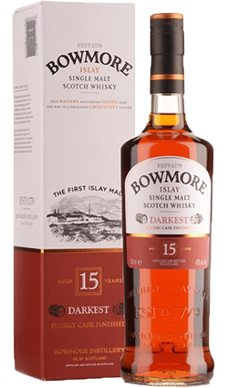 Bowmore 15YO Sherry Cask Finish 700ml – Whisky and More