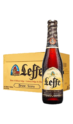 Leffe Brune (Brown) 330ml 24pk – Whisky and More
